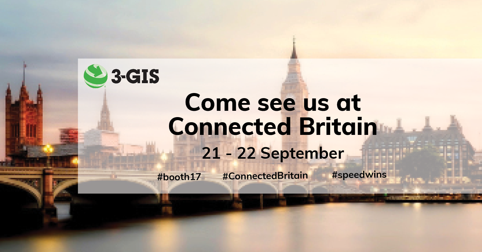 Event: 3-GIS at Connected Britain 2021